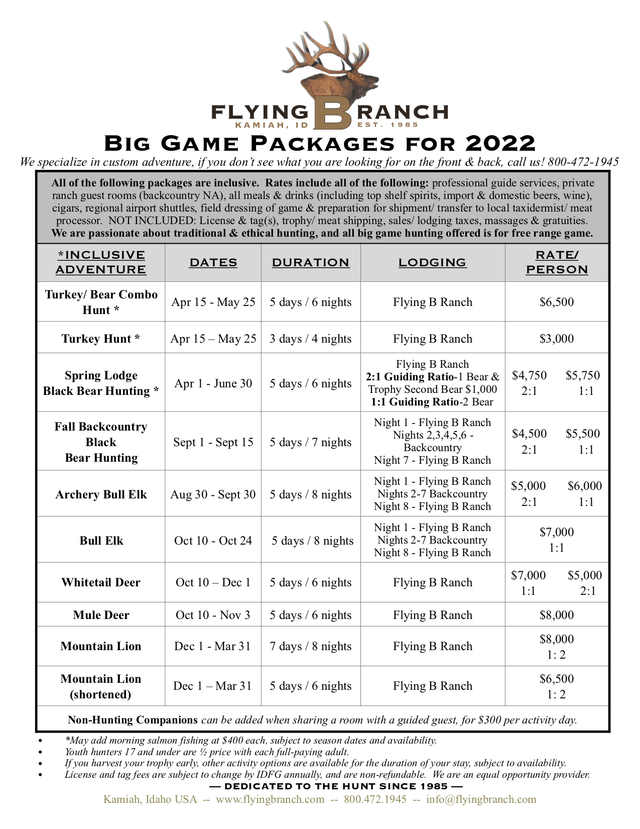 Flying B Ranch | Flying B Ranch